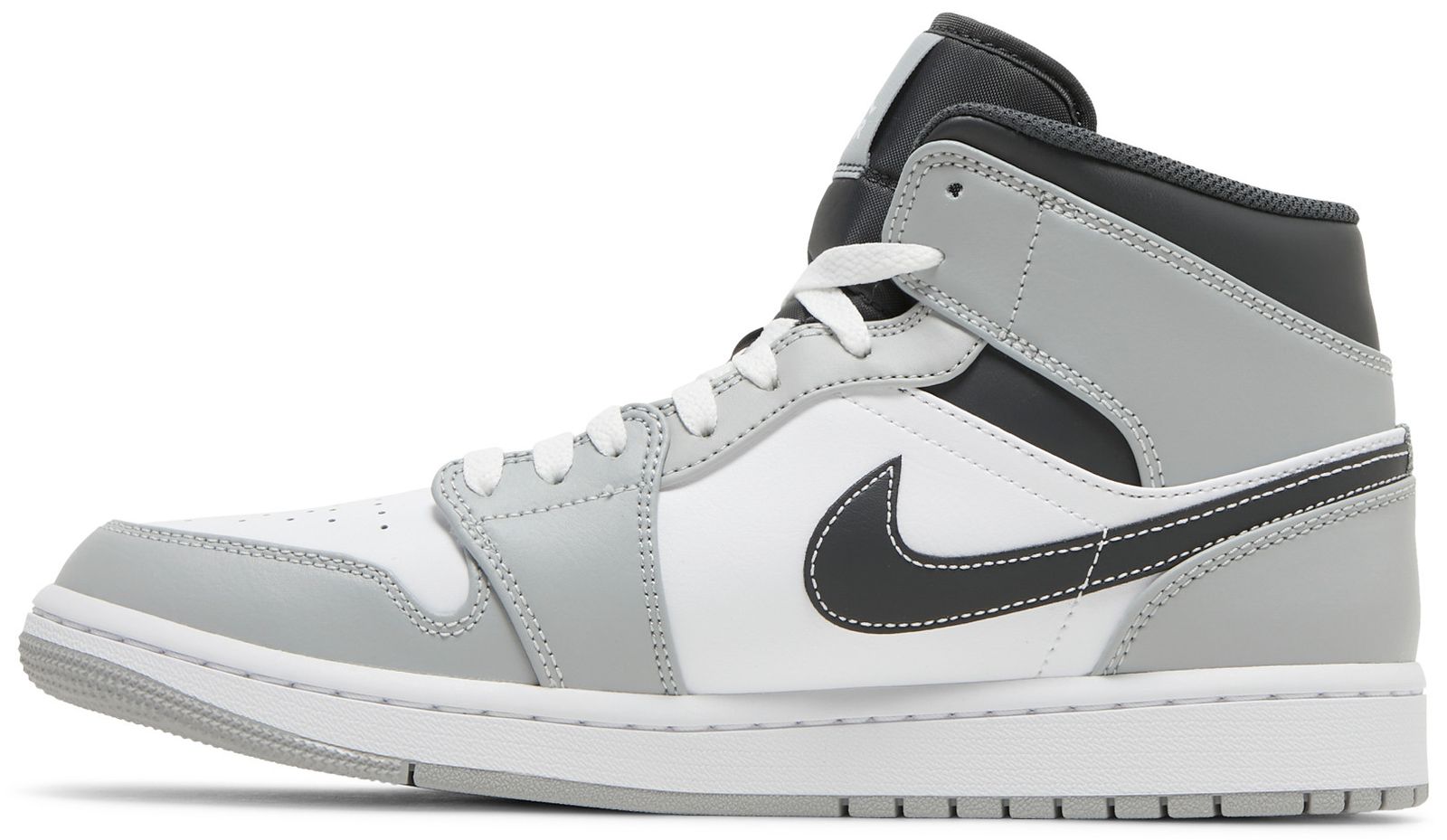 Buy Air Jordan 1 Mid 'Light Smoke Grey' - 554724 078 | GOAT