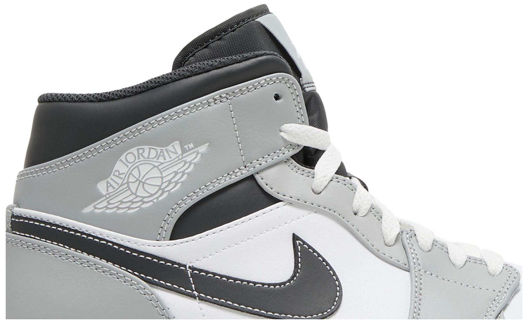 Buy Air Jordan 1 Mid 'Light Smoke Grey' - 554724 078 | GOAT
