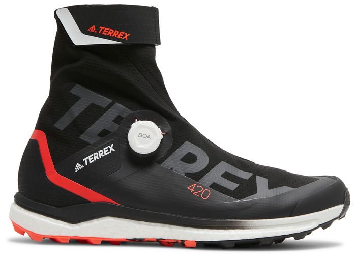 Buy Adidas Terrex Agravic Tech Pro Trail 'Black Solar Red' - FU7634 | GOAT