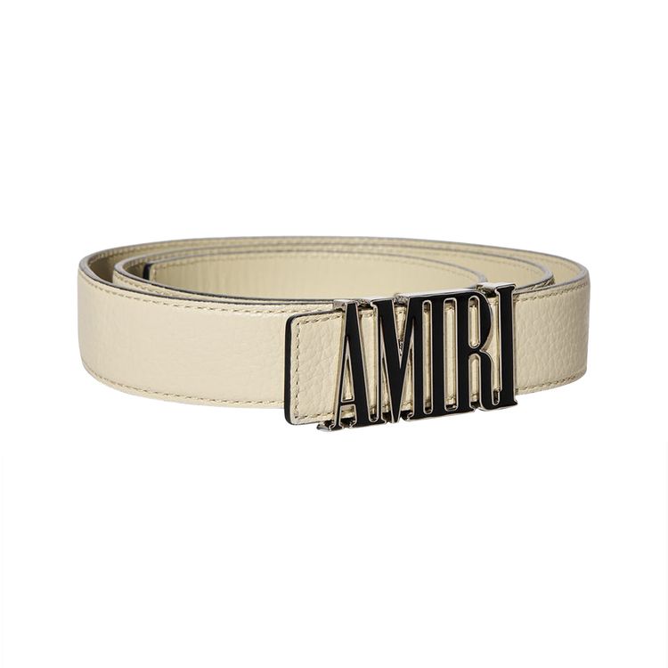Buy Amiri Pebbled 3cm Belt 'Lamb' - PS22MAL010 215 LAMB | GOAT