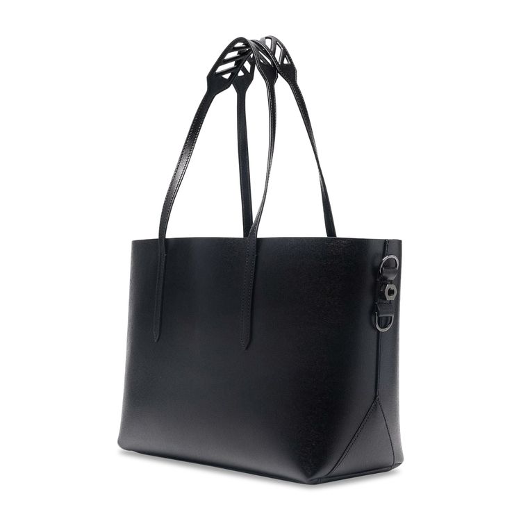 Buy Off-White Binder Tote Bag 'Black/White' - OWNA142C99LEA0021001 | GOAT