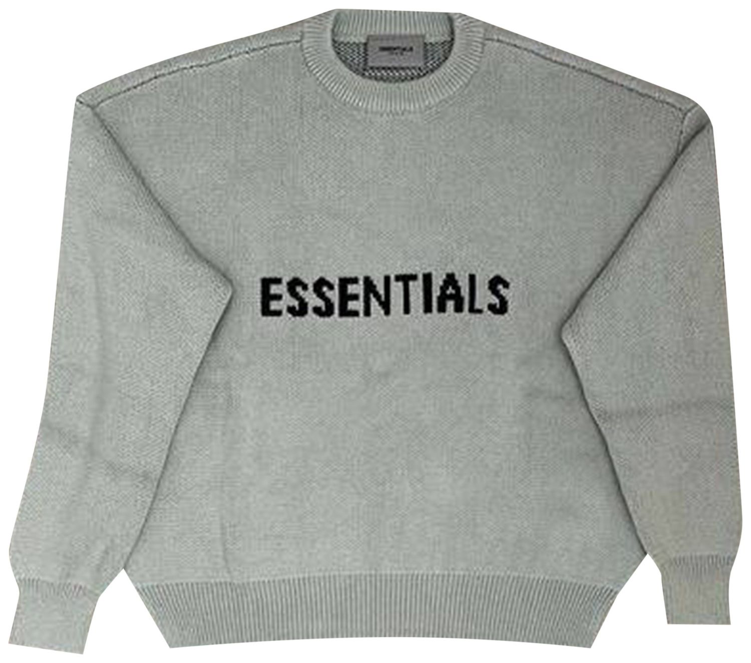 Buy Fear of God Essentials x SSENSE Knit Sweater 'Concrete ...