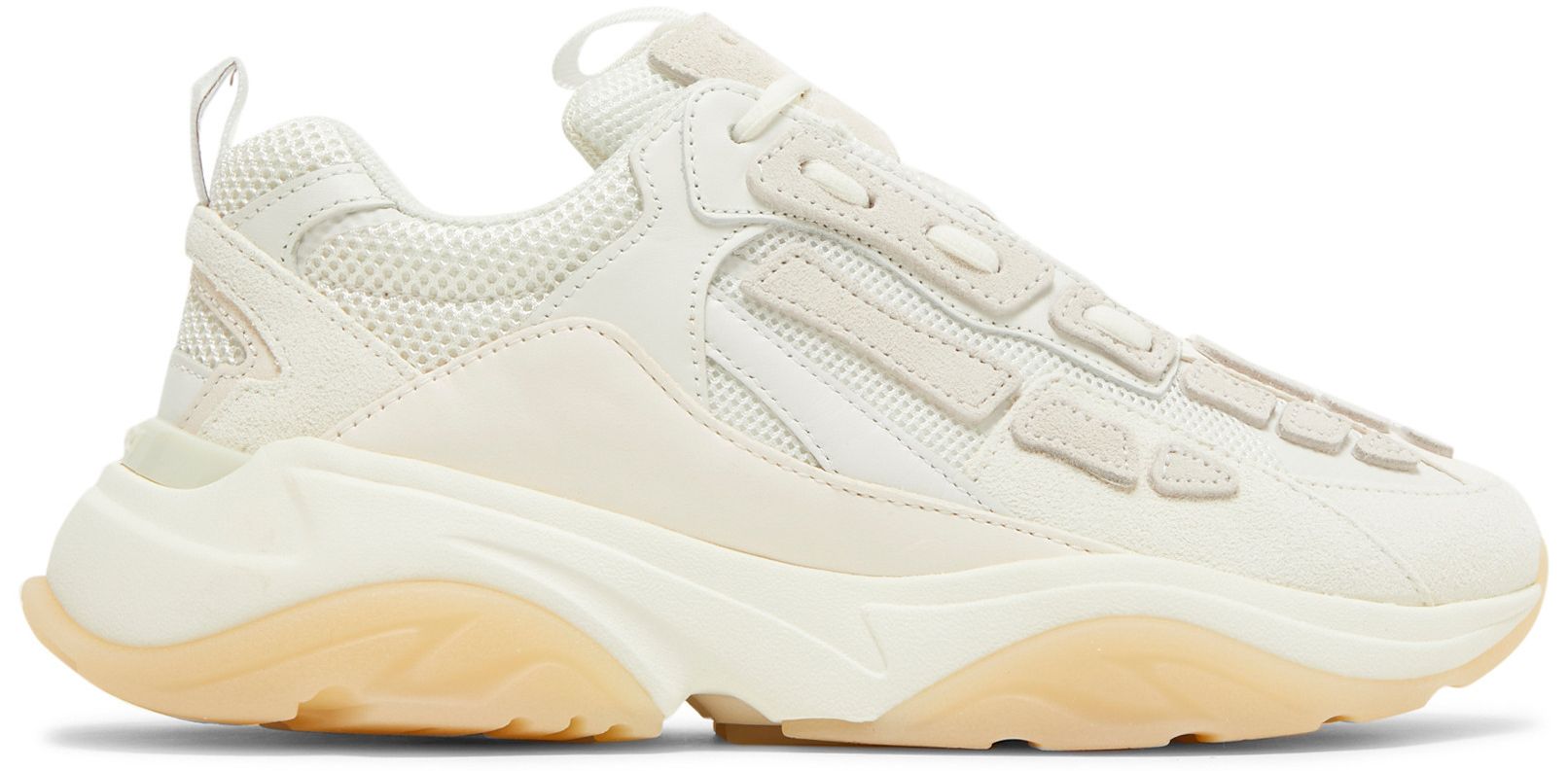 Buy Amiri Bone Runner 'Mixed White' - MFS001 121 | GOAT