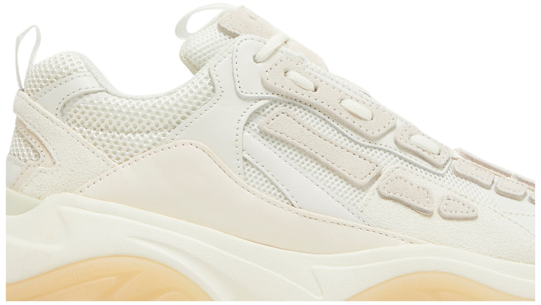 Buy Amiri Bone Runner 'Mixed White' - MFS001 121 | GOAT