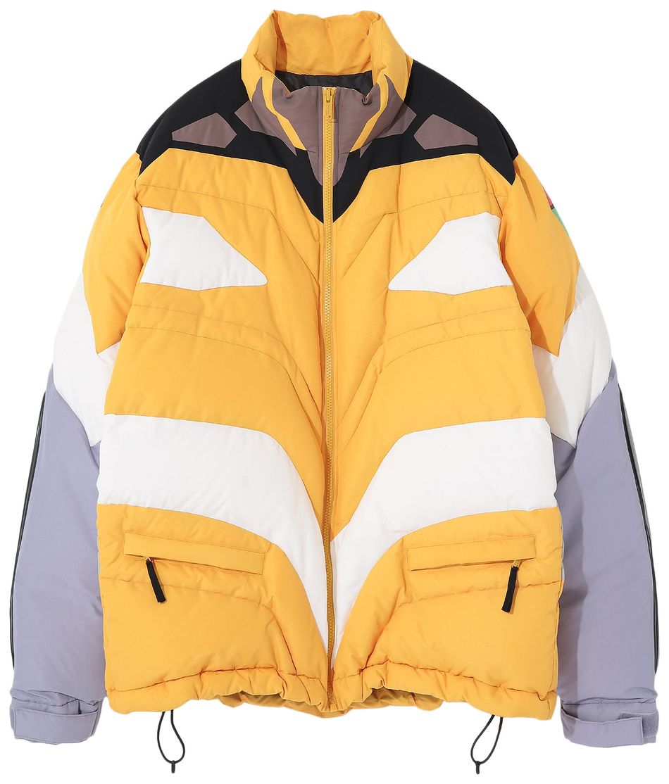 Buy Undercover x Evangelion Puffer Jacket 'Yellow' - UC2A4214 1 YELL | GOAT