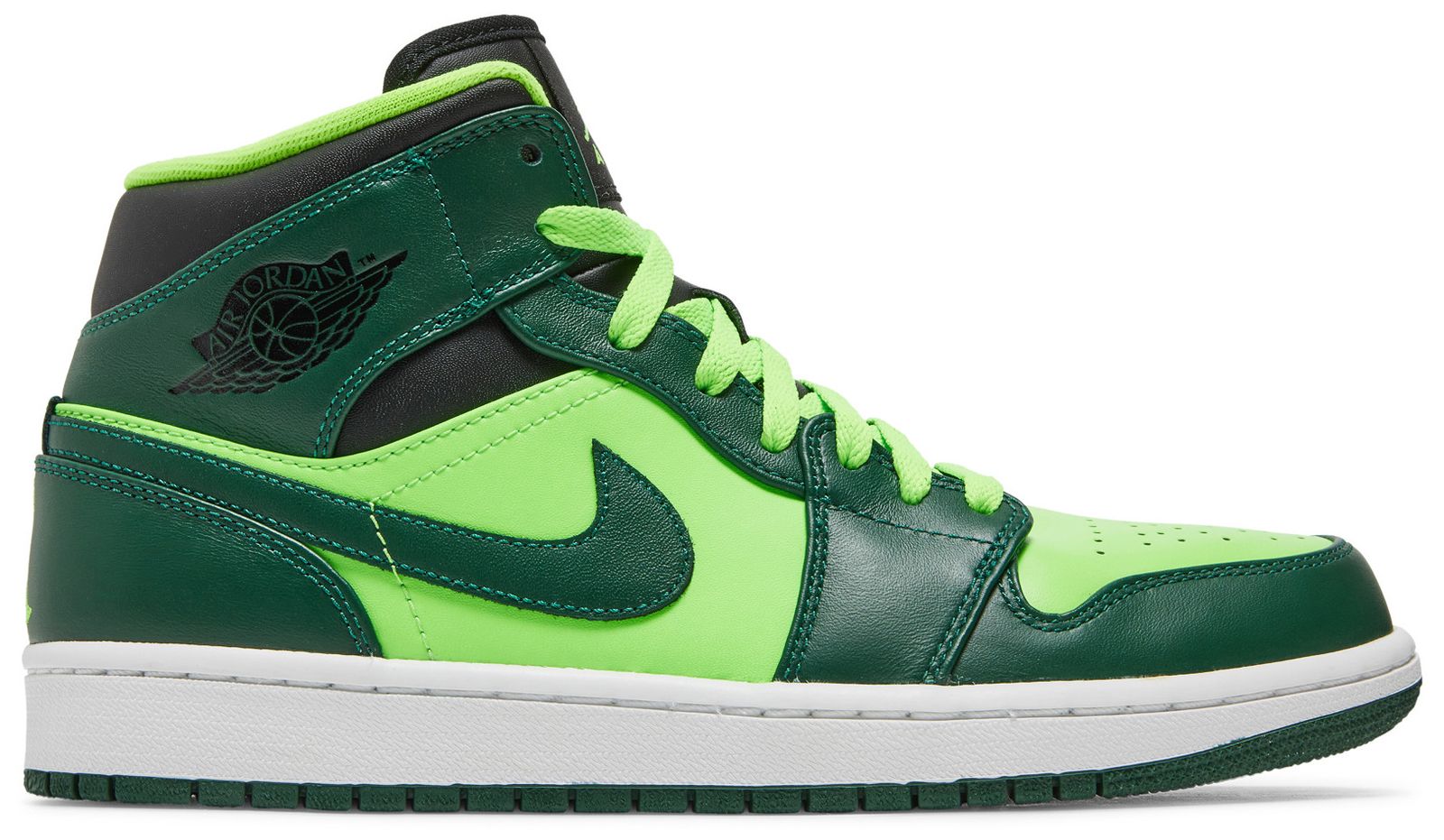 Buy Air Jordan 1 Mid 'Hulk' - 554724 330 | GOAT