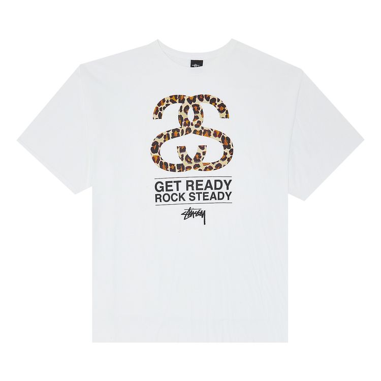Buy Stussy Get Ready Rock Steady Tee 'White' - 0535 100000103GRRS WHIT ... Buy Stussy Get Ready Rock Steady Tee 'White' - 0535 100000103GRRS WHIT ...