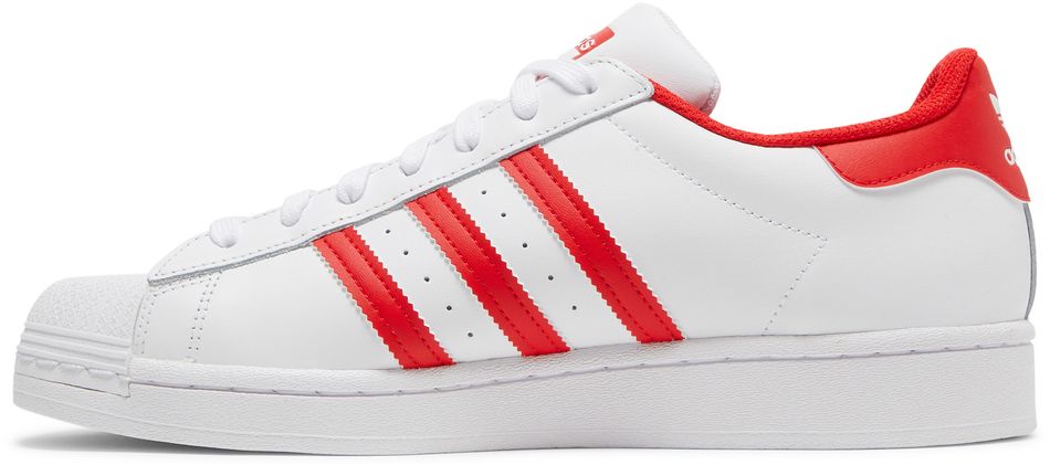Buy Adidas Superstar 'White Vivid Red' - GZ3741 | GOAT