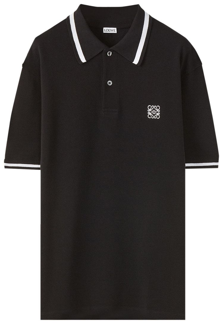 Buy Loewe Anagram Polo 'Black' - H526Y26J04 1100 | GOAT