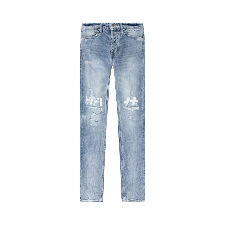 Buy Ksubi Van Winkle Hi Fi Vertigo Jeans 'Denim' - 5000006748 | GOAT