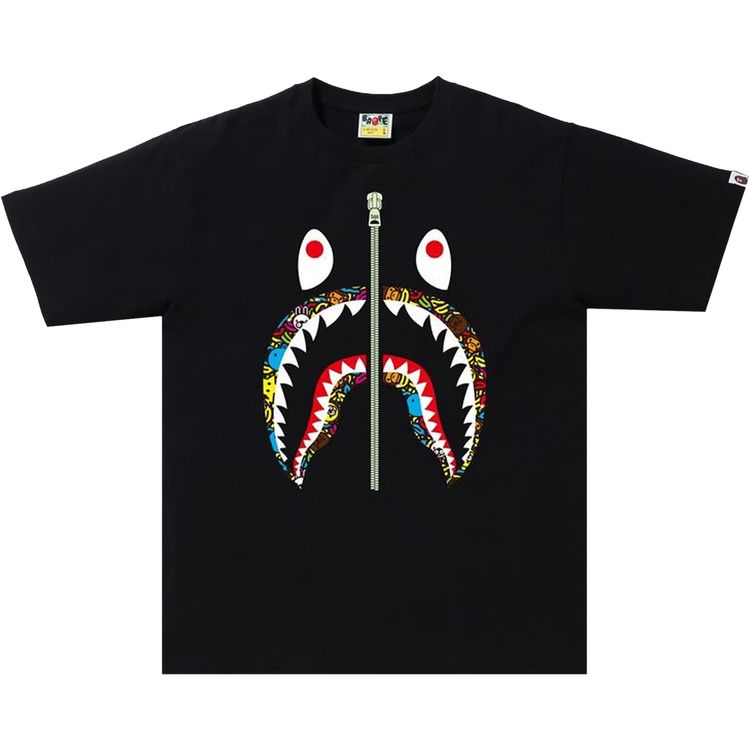 Buy BAPE Milo Banana Pool Shark Tee 'Black' - 1G30 110 053 BLACK | GOAT