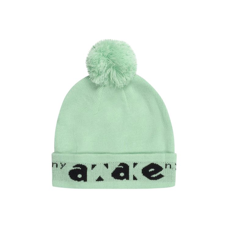 Buy Awake NY Block Out Logo Beanie 'Teal' - AWK FW21 HT008 TEAL | GOAT