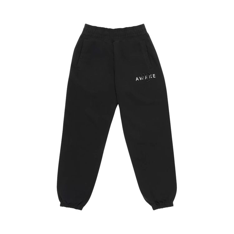 Buy Awake NY College Logo Sweatpants 'Black' - AWK FW21 PT002 BLAC | GOAT