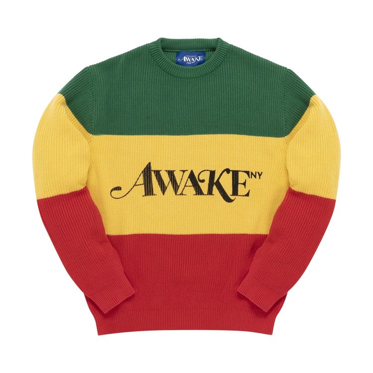 Buy Awake NY Blessings Sweater 'Multicolor' - AWK FW21 KN002 MULT | GOAT
