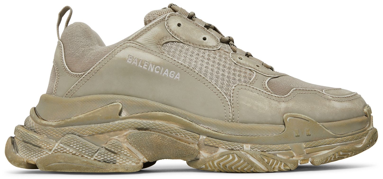 Buy Balenciaga Triple S Sneaker 'Light Beige Faded' - 536737 W3CN3 9700 ...