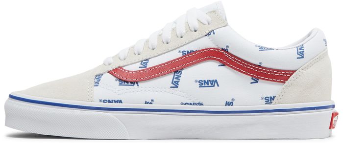 Buy Vans Old Skool 'All Over Logo - White' - VN0A3WKT9M9 | GOAT