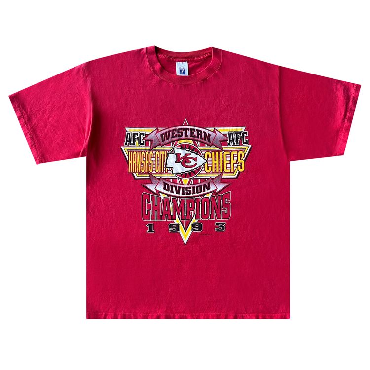 Buy Vintage Kansas City Chiefs Tee 'Red' - 2934 119930103KCCT RED | GOAT AU