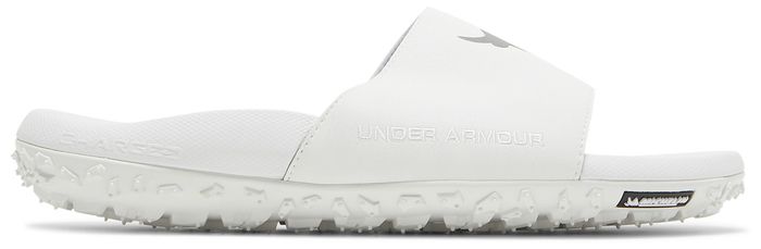 Buy Under Armour Project Rock Slides 'White' - 3023762 101 | GOAT
