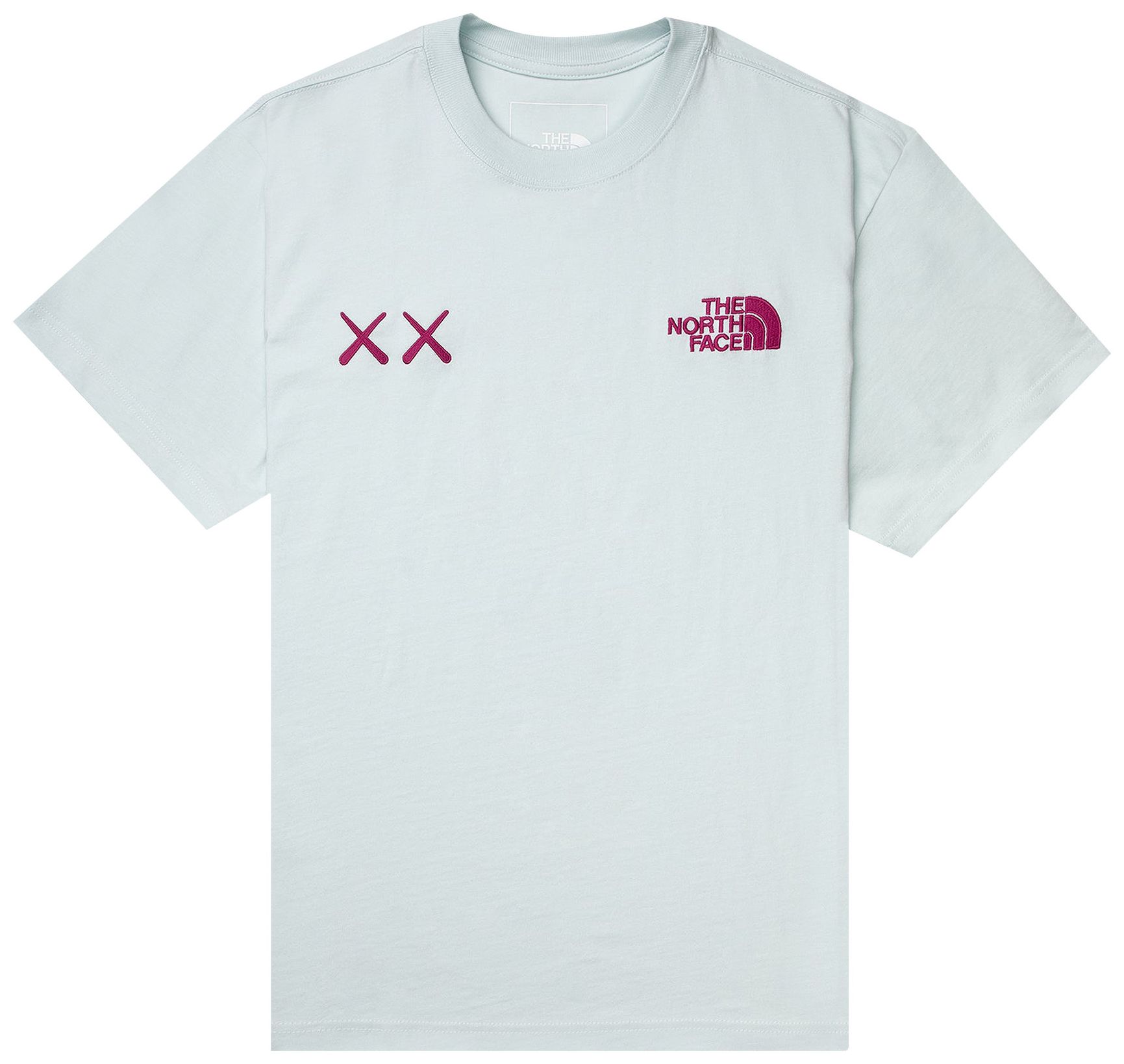 Buy The North Face x KAWS Short-Sleeve Tee 'Ice Blue' - NF0A7WLL0UF | GOAT