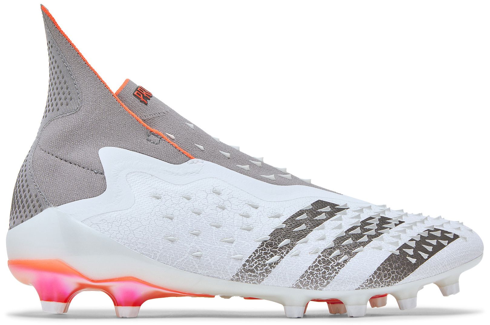 Buy Adidas Predator Freak+ AG 'Demonskin - White Solar Red' - FY8426 | GOAT
