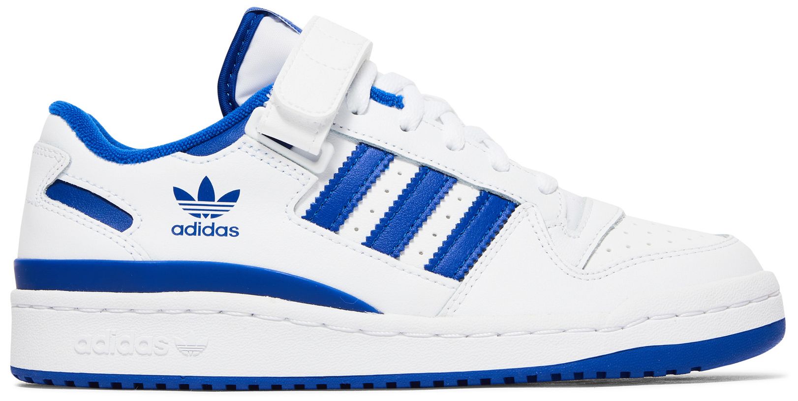 Buy Adidas Forum Low J 'White Royal Blue' - FY7974 | GOAT