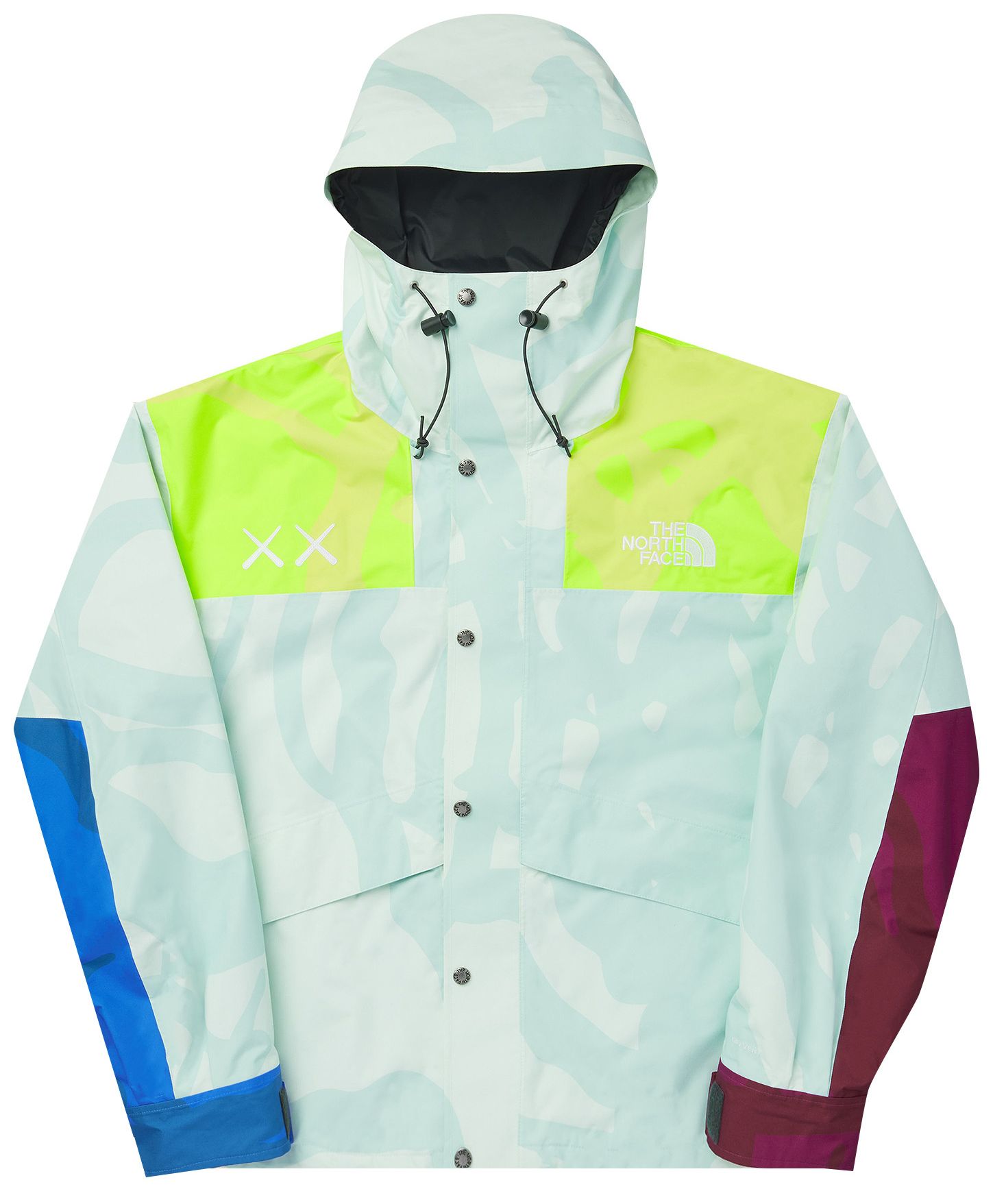 Buy The North Face x KAWS Retro 1986 Mountain Jacket 'Ice Blue ...