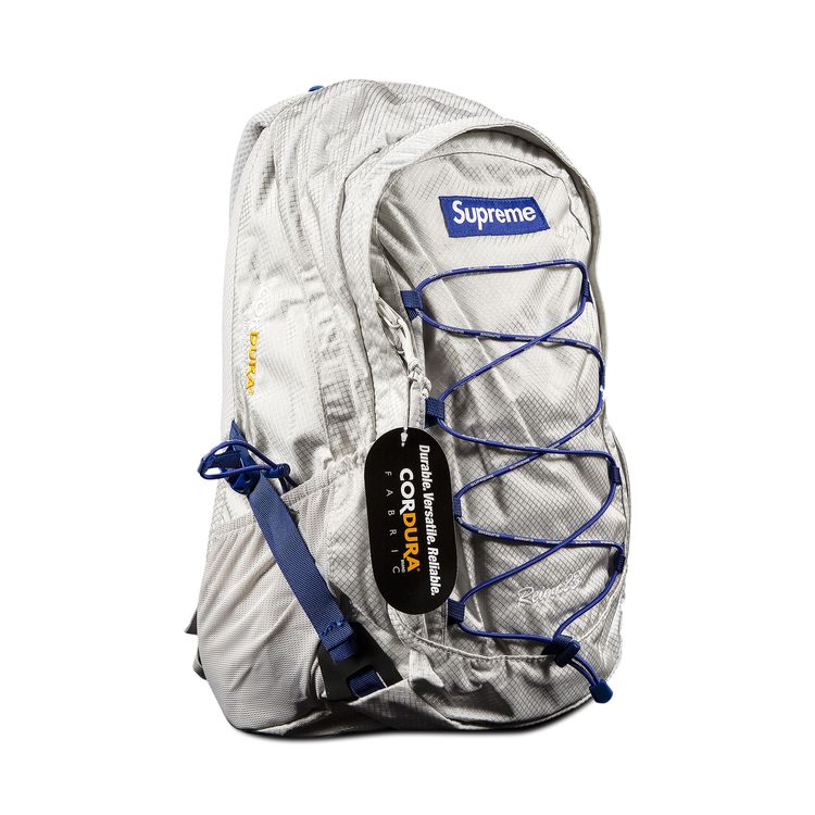 Buy Supreme Backpack 'Silver' - SS22B4 SILVER | GOAT