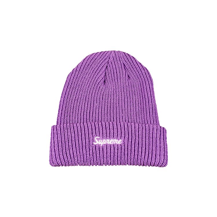 Buy Supreme Loose Gauge Beanie 'Bright Purple' - SS22BN4 BRIGHT PURPLE ...