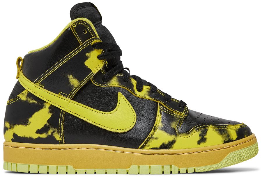 Buy Nike Dunk High 1985 'Yellow Acid Wash' - DD9404 001 | GOAT