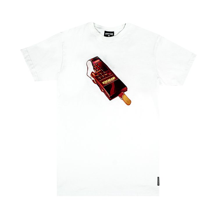Buy Icecream Cable Television Tee 'White' - 421 1210 WHIT | GOAT