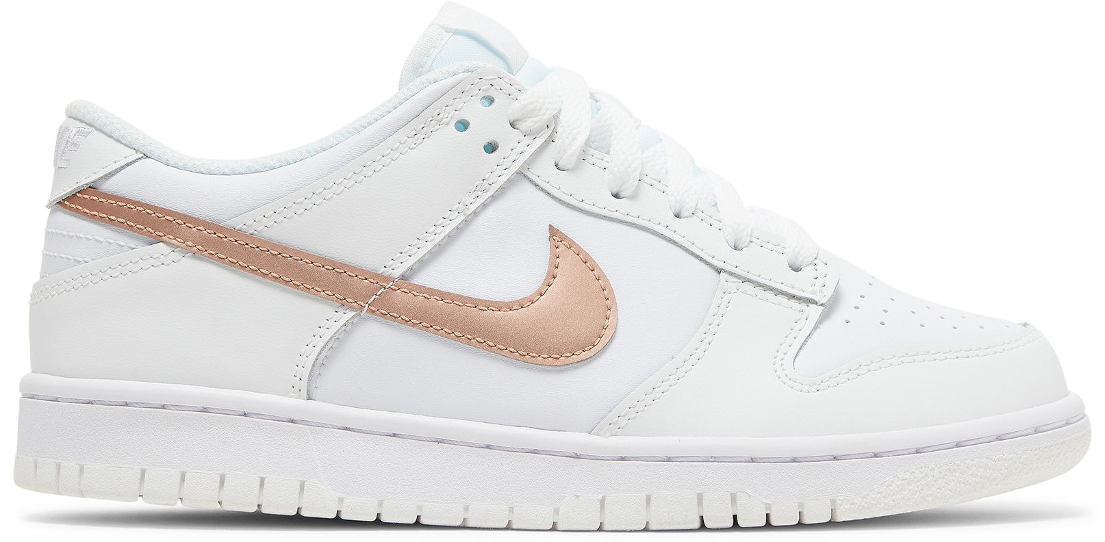 Buy Nike Dunk Low GS 'White Metallic Red Bronze' - DH9765 100 | GOAT