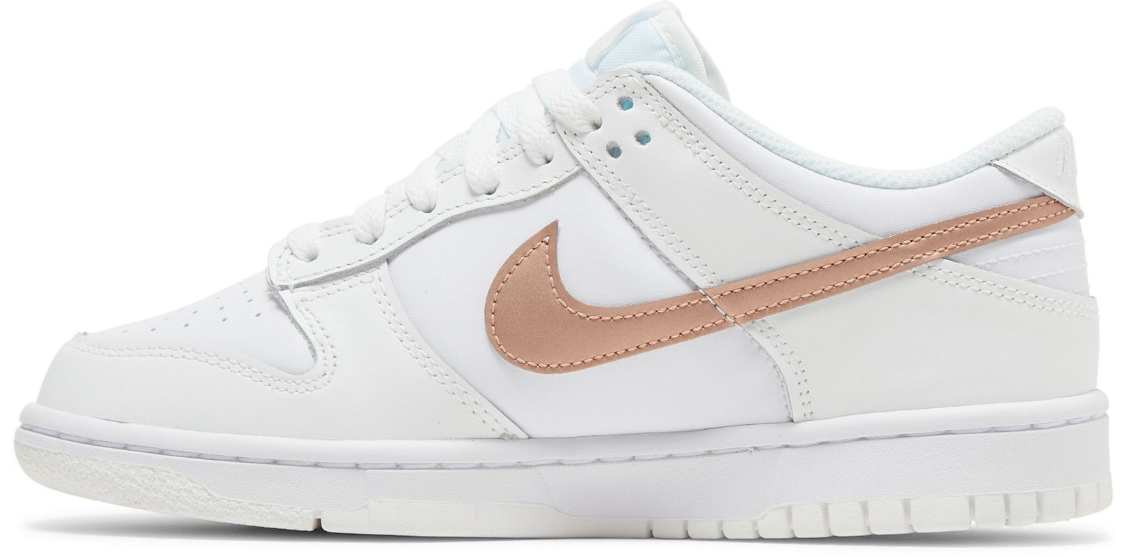 Buy Nike Dunk Low GS 'White Metallic Red Bronze' - DH9765 100 | GOAT
