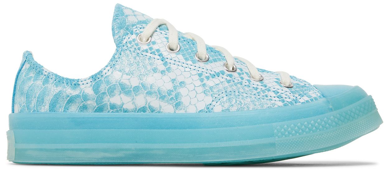 Buy Golf Wang x Converse Chuck 70 Low 'Blue Python' - 173190C | GOAT