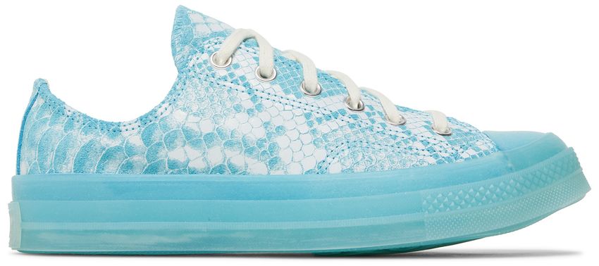 Buy Golf Wang x Converse Chuck 70 Low 'Blue Python' - 173190C | GOAT