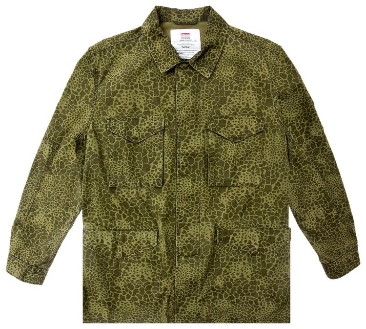 Buy Supreme Giraffe Field Jacket 'Green' - SS12J2 GREEN | GOAT