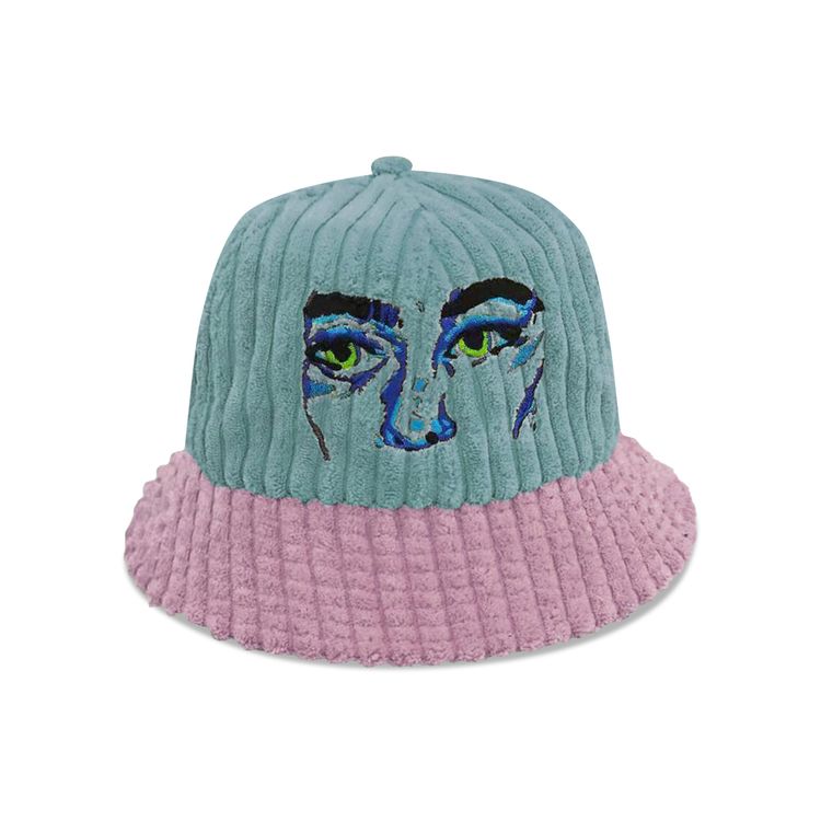 Buy KidSuper Corduroy Face Bell Hat 'Dark Teal' - KSPS01 013 DARK | GOAT
