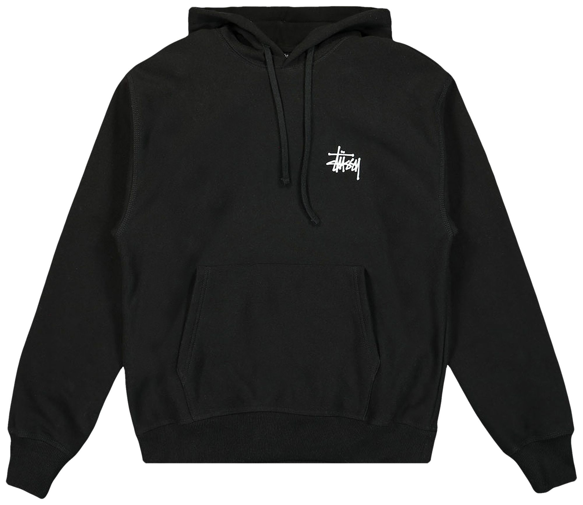 Buy Stussy Basic Hood 'Black' - 1924762 BLAC | GOAT