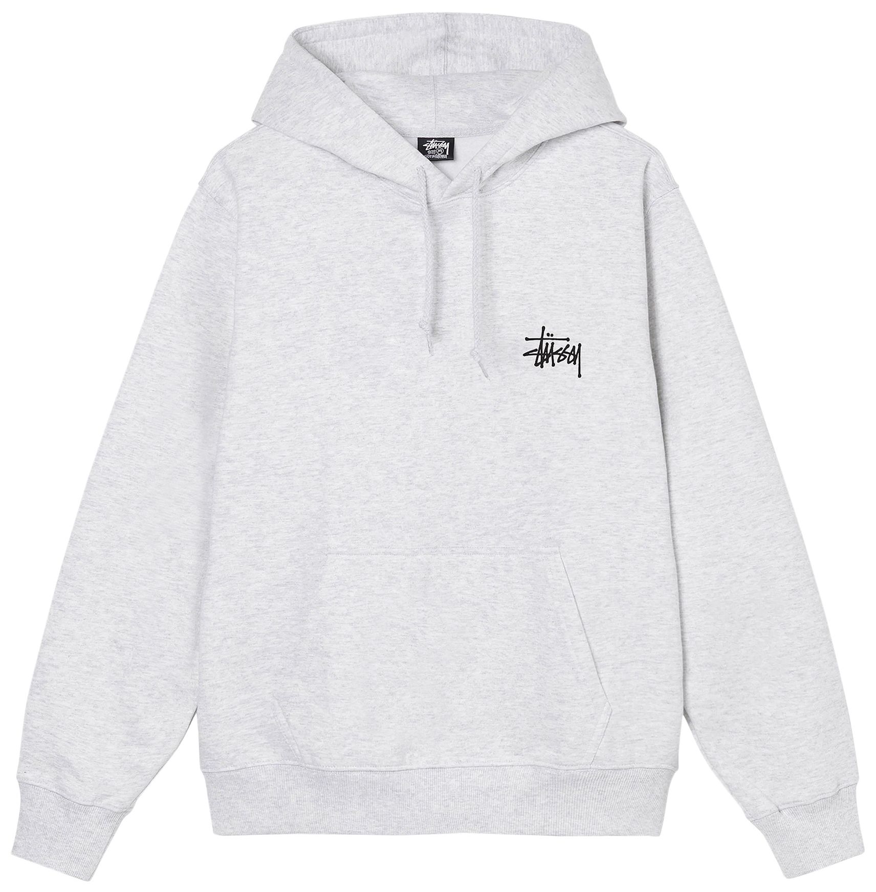 Buy Stussy Basic Hood 'Ash Heather' - 1924762 ASH | GOAT