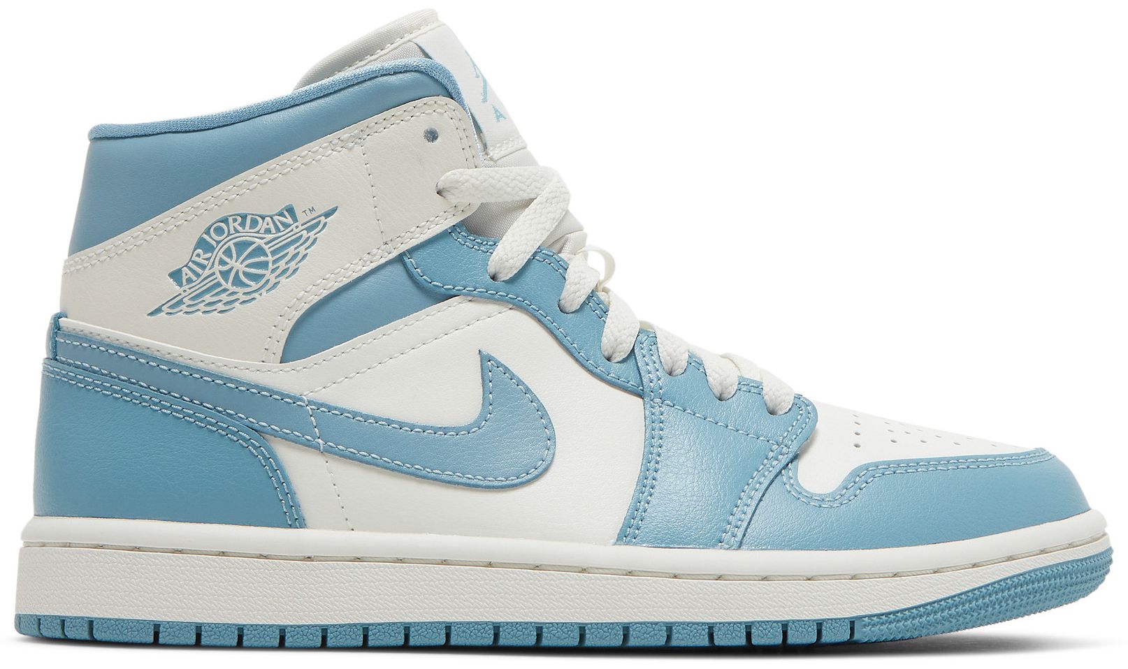 Buy Wmns Air Jordan 1 Mid 'University Blue' - BQ6472 141 | GOAT