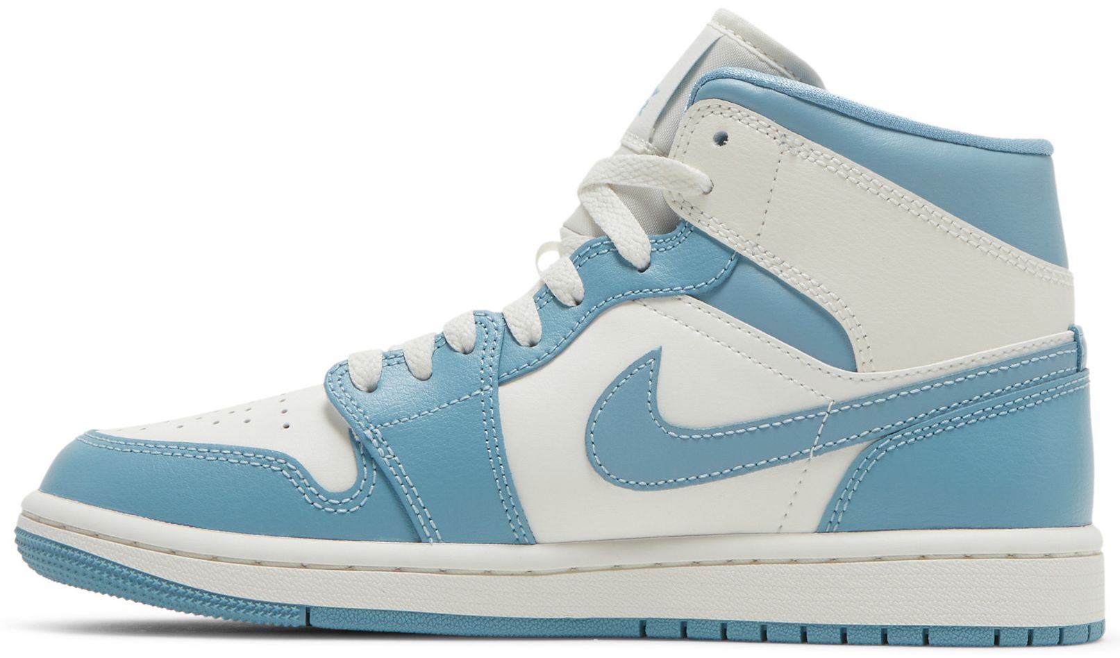 Buy Wmns Air Jordan 1 Mid 'University Blue' - BQ6472 141 | GOAT