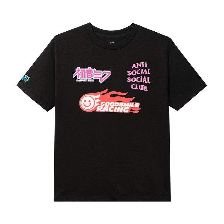 Buy Anti Social Social Club x Good Smile Racing Logo Tee 'Black' - ASSC ...
