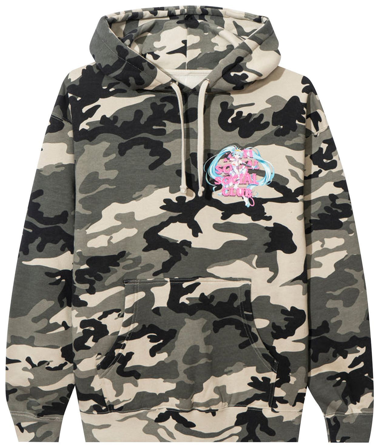 Buy Anti Social Social Club x Good Smile Racing Hatsune Miku Hoodie ...