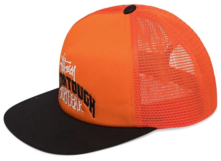 Buy Stussy Extra Tough Trucker Cap 'Orange' - 1311036 ORAN | GOAT