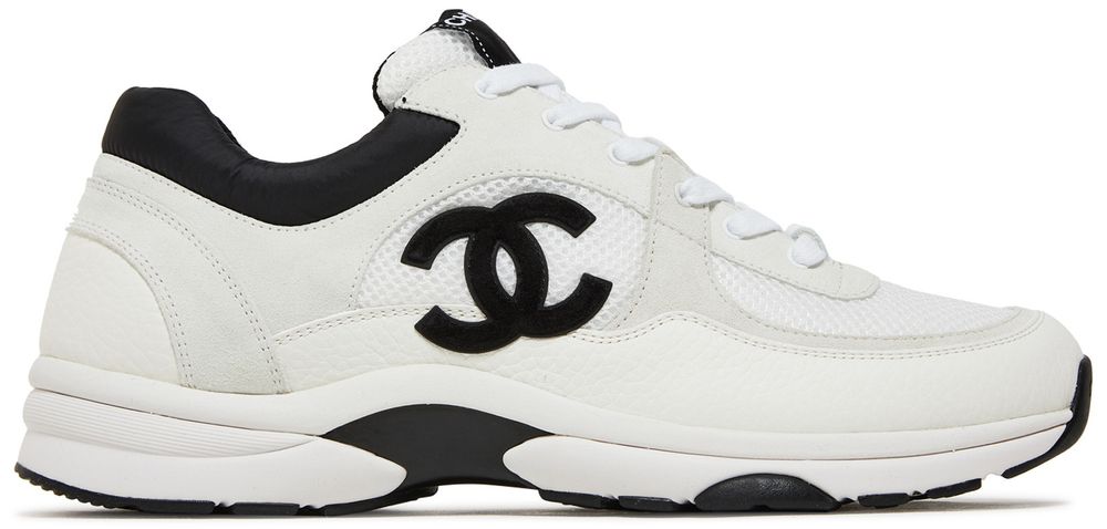 Buy Chanel Sneaker 'White Black' - G38301 Y55720 K3846 | GOAT