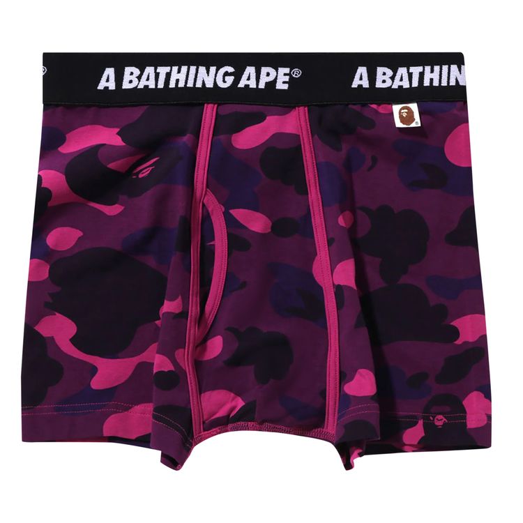 Buy BAPE Color Camo Trunks 'Purple' - 1I20 183 001 PURPLE | GOAT