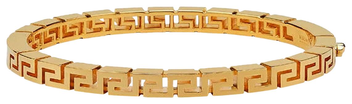 Buy Versace Meander Bangle Bracelet 'Gold' - DG07898 DJMT KVO | GOAT