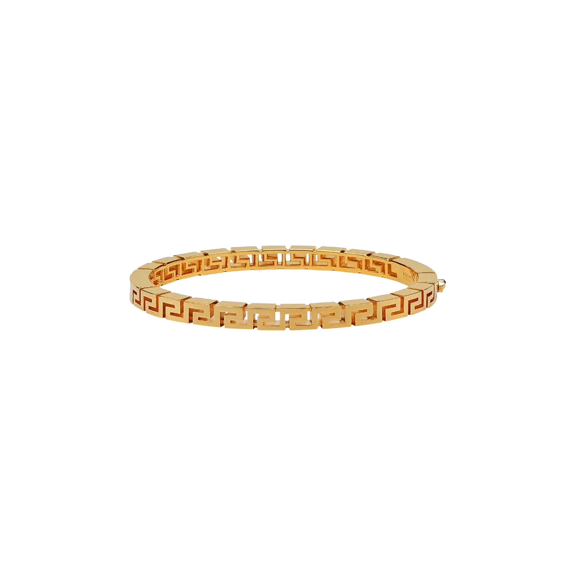 Buy Versace Meander Bangle Bracelet 'Gold' - DG07898 DJMT KVO | GOAT