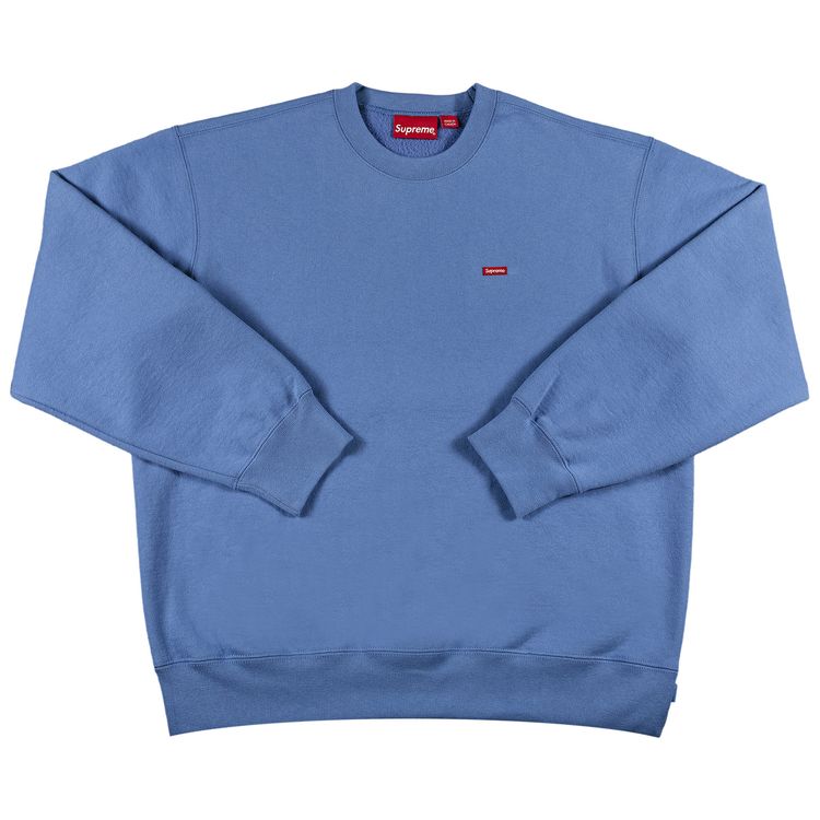 Buy Supreme Small Box Crewneck 'Light Blue' - SS22SW40 LIGHT BLUE | GOAT