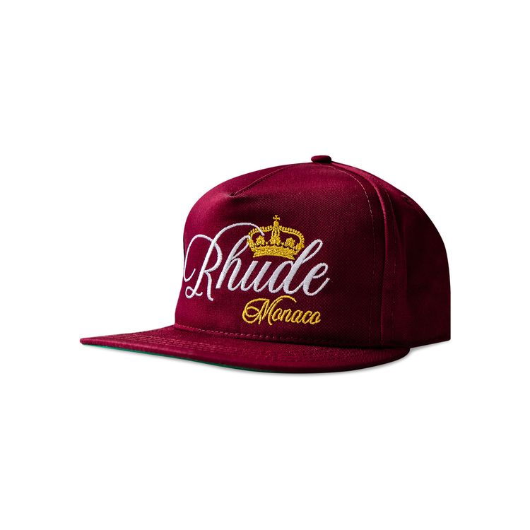 Buy Rhude Crown Hat 'Maroon' - SS22HA04180127 | GOAT