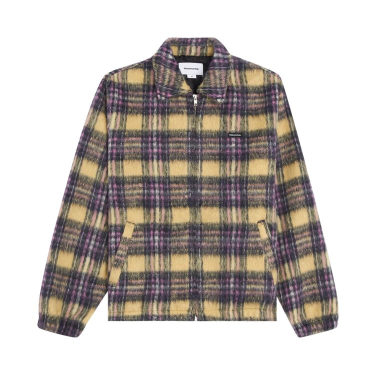 Buy thisisneverthat Brushed Check Zip Jacket 'Yellow' - TN213ROWLS04 ...
